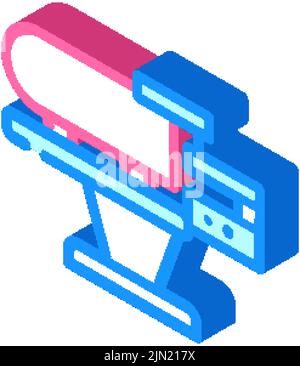 steam generator heated table color icon vector illustration Stock ...
