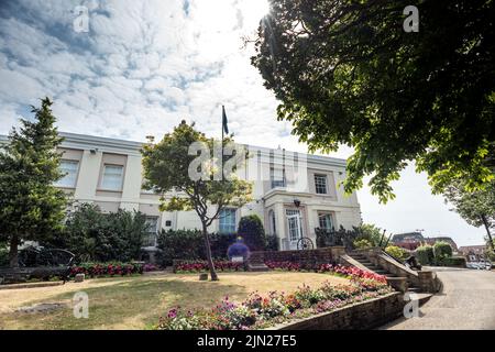 Littlehampton, July 21st 2022: The Manor House, home of Littlehampton ...