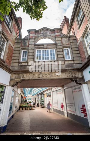 Littlehampton, July 21st 2022: The Arcade Stock Photo - Alamy