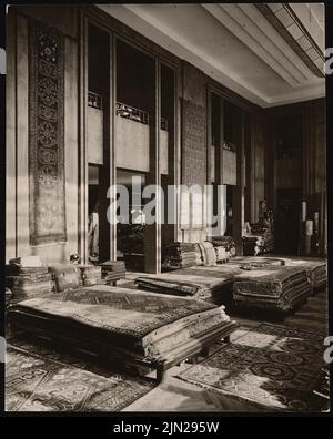 Interior view of the Wertheim department store at Leipziger Platz in ...