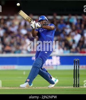 London Spirit's Kieron Pollard during The Hundred match at Lord's ...