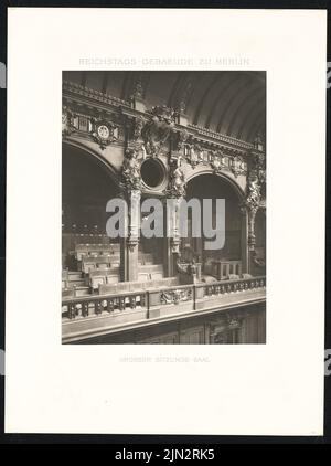 Wallot Paul (1841-1912): Reichstag, Berlin Stock Photo - Alamy