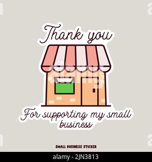 Creative logo for small business owners. Thanks for being the best ...