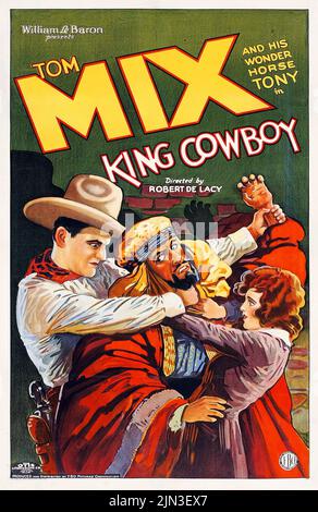 Cowboy film star Tom Mix, left, his bride, the former circus star Mabel ...