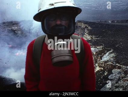 FIRE OF LOVE, volcanologist Katia Krafft, (shown in archival footage ...
