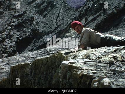 FIRE OF LOVE, volcanologist Maurice Krafft, (shown in archival footage ...