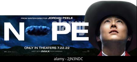 NOPE, US IMAX banner poster, from left: Keke Palmer, Daniel Kaluuya ...