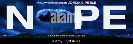 NOPE, US IMAX banner poster, from left: Keke Palmer, Daniel Kaluuya ...