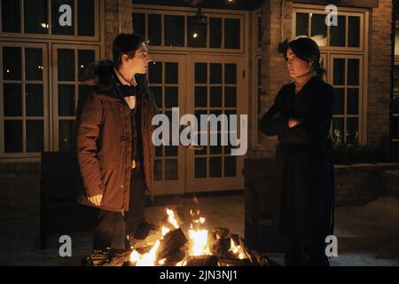 ORPHAN: FIRST KILL, from left: Isabelle Fuhrman, Rossif Sutherland ...