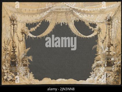 Stage design: portal hanger for stage design model Stock Photo - Alamy