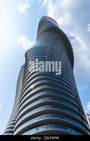 Mississauga, Canada, City skyline with modern skyscrapers and ...