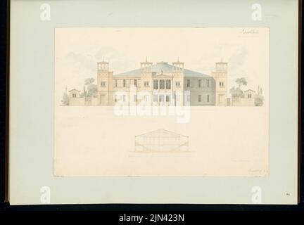 Julius Raschdorff (1823-1913): Circus. Monthly competition March 1852 ...