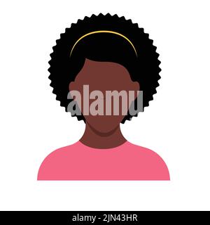 Female avatar icon. Simple illustration of female avatar vector icons ...