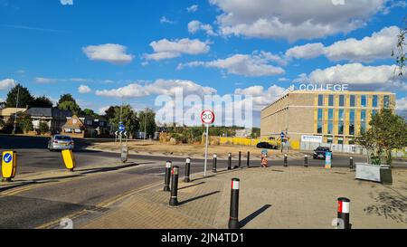Aerial view of the New College Buildings at The Royal Military Academy ...