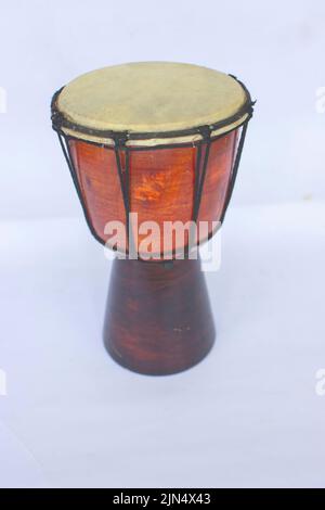 djembe drums isolated on white background djembe drums isolated on ...