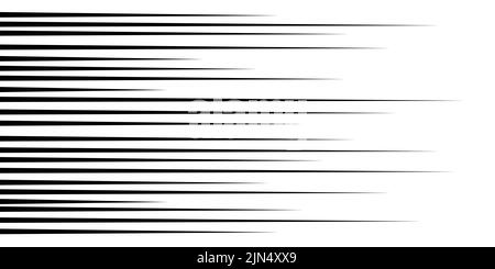Horizontal speed lines for comic books. Manga, anime graphic speed ...