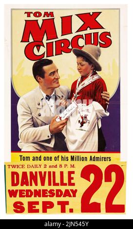 Tom Mix Circus Poster (Tom Mix Circus, 1937) Equestrians supreme ...