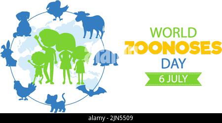 World zoonoses day banner design illustration Stock Vector Image & Art ...