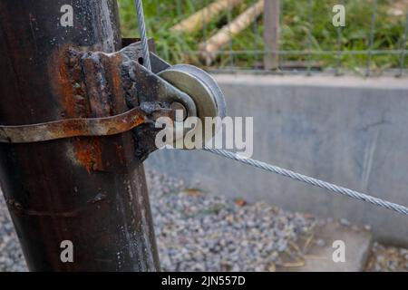 Pulleys are simple machines consisting of a wheel over which a pulled ...