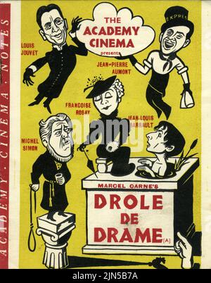 BIZARRE BIZARRE (aka DROLE DE DRAME OU L'ETRANGE AVENTURE DE DOCTEUR ...