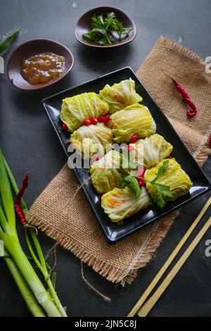 "cabbage rolls stuffed meat or kol gulung, kelem dolmasi, sarma Cabbage ...