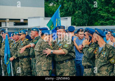 Kazan, Russia. 2022, August 02. Day of the Russian Airborne Forces (VDV ...