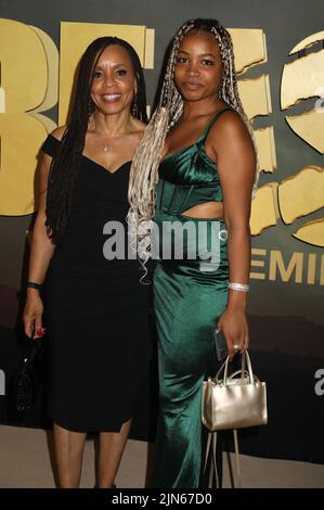 ABC News president Kimberly Godwin, left, and daughter Kristen attend ...