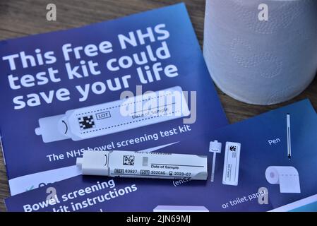 Bowel cancer is one of the most common cancers in Wales. Pictures show ...