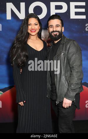 August 9, 2022: SARAH FAHD attends the 'NOPE' Sydney Launch Screening ...