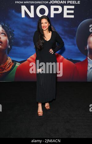 August 9, 2022: SARAH FAHD attends the 'NOPE' Sydney Launch Screening ...
