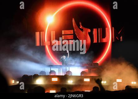 illenium aka Nicholas D. Miller performs during the 2022 Outside Lands ...