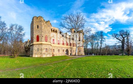 Ruins of Janohrad castle in Lednice areal in South Moravia – Czech ...