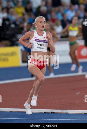 Calli THACKERY of England in the Women's 5000m - Final at the 2022 ...