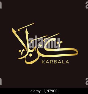 Arabic calligraphy of Muharram ul Haram background or post card design ...