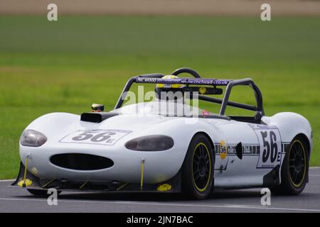 Croft, England, 6 August 2022. Ian Bamber driving a Ginetta G20 in the ...
