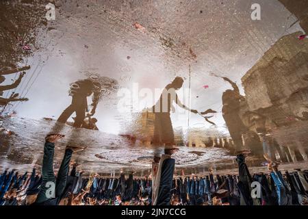 Ahmedabad, Gujarat, India. 9th Aug, 2022. Shia Muslims mourned the ...