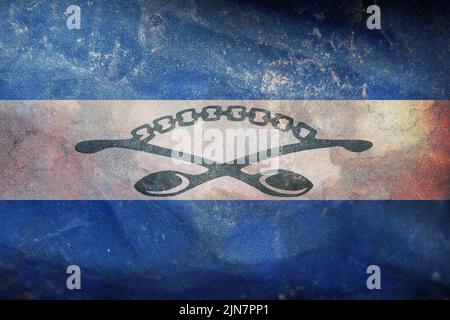 flag of Bantu peoples Tsonga people. flag representing ethnic group or ...