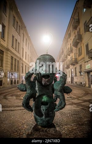 Eco, the statue made by Marc Didou Stock Photo - Alamy