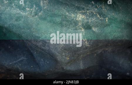 Top view of flag Texel, Netherlands. Dutch patriot and travel concept ...