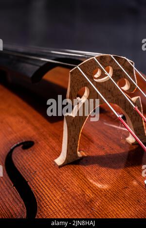 professional cello made by a luthier Stock Photo - Alamy