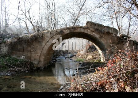 Old stone bridge Glistra Konya Turkey Stock Photo - Alamy