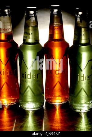 Xider, cider with alcohol in it from Systembolaget liquor store Stock ...