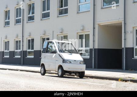 A Canta two-seat microcar specifically created for disabled drivers in ...
