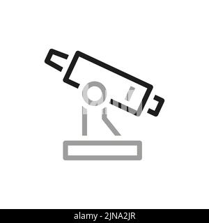 Telescope icon. icon related to education. line icon style. Simple ...