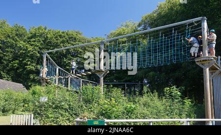 CoedLan High Ropes. St Fagans museum, Amgueddfa Werin Sain ffagan ...