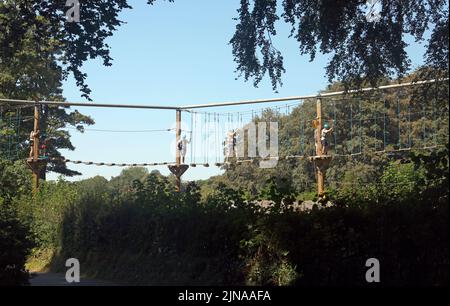 CoedLan High Ropes. St Fagans museum, Amgueddfa Werin Sain ffagan ...