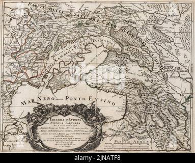 Tartaria d'Europa Tatars in Europe (1684 Stock Photo - Alamy