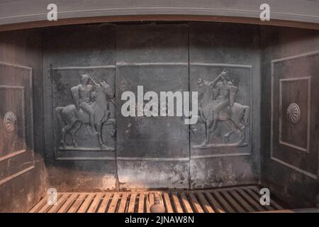 Fireplace given to Hitler by Mussolini in Kehlsteinhaus, Eagles Nest ...