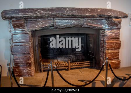 Fireplace given to Hitler by Mussolini in Kehlsteinhaus, Eagles Nest ...