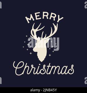 Deer Head On Letter Logo Design J Stock Vector Image & Art - Alamy